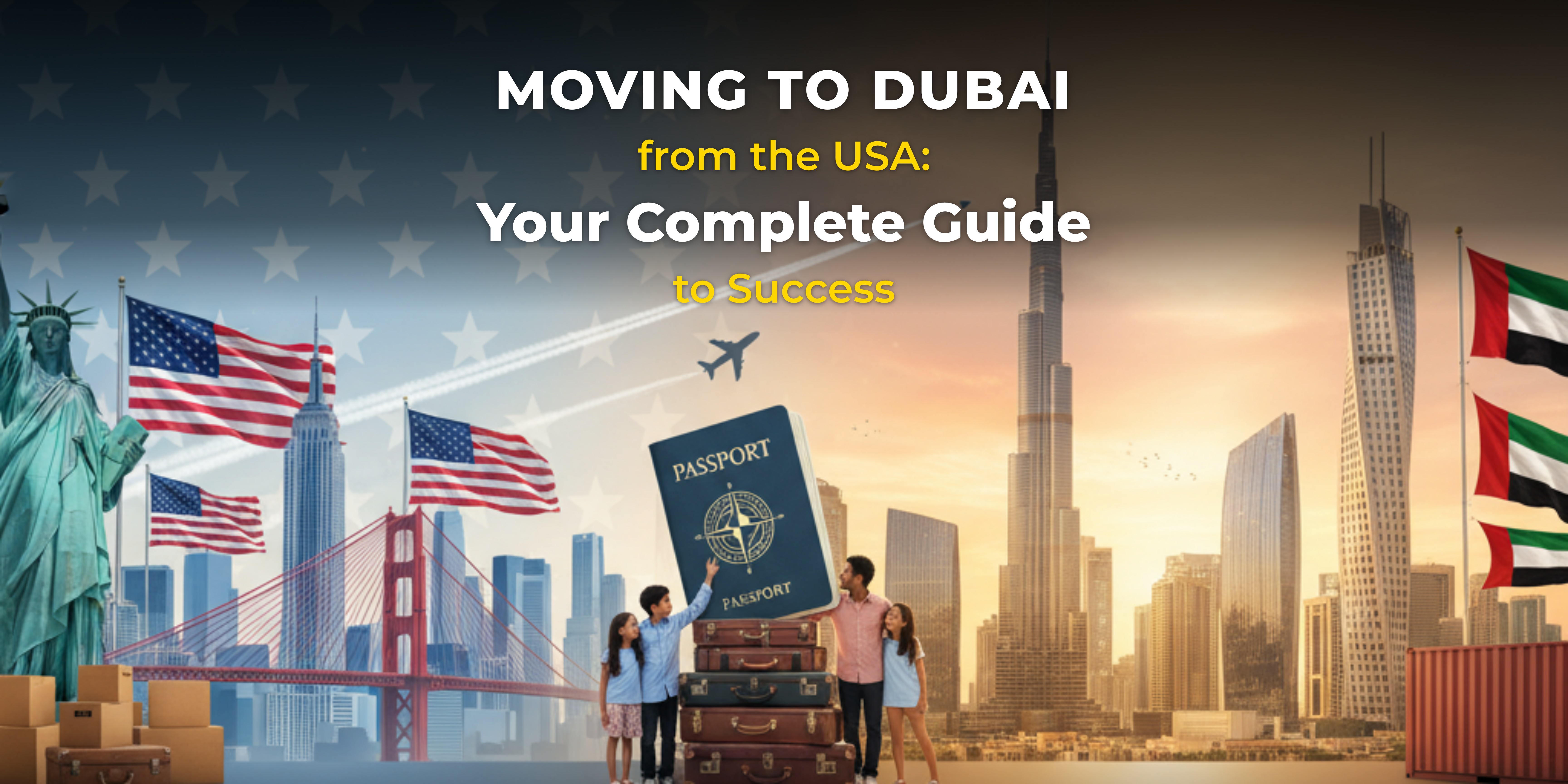 Moving to Dubai from the USA: Your Complete Guide to Success